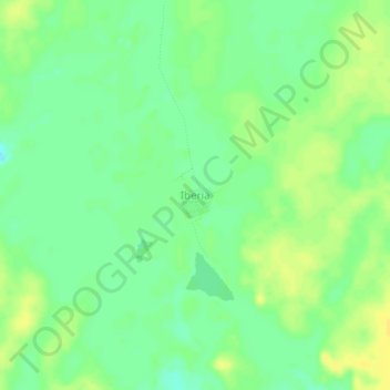 Iberia topographic map, elevation, terrain