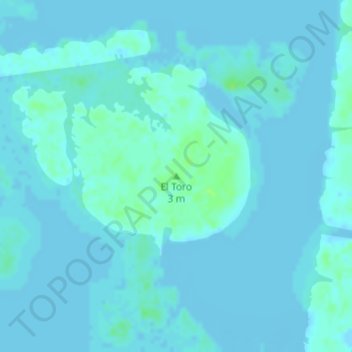 El Toro topographic map, elevation, terrain
