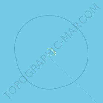 Atafu topographic map, elevation, terrain