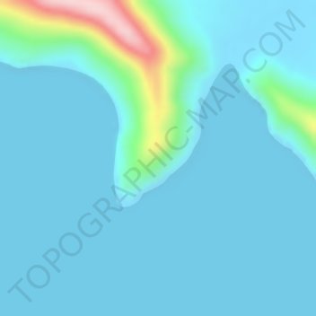 Louisiade Archipelago topographic map, elevation, terrain