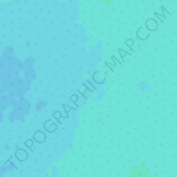 Congo Basin topographic map, elevation, terrain