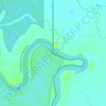 MacCabe Corner topographic map, elevation, terrain