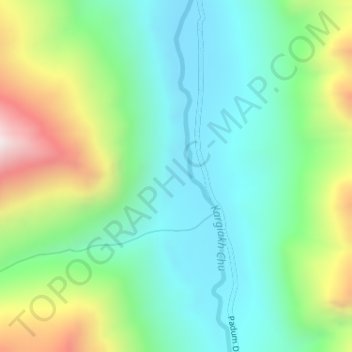 Machar topographic map, elevation, terrain