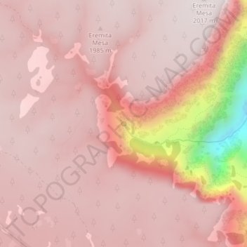 Dripping Spring topographic map, elevation, terrain