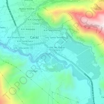 G6 topographic map, elevation, terrain