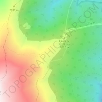 El Jaral topographic map, elevation, terrain