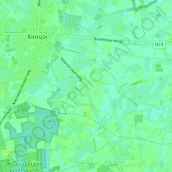 Raam topographic map, elevation, terrain