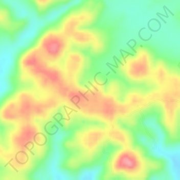 Buno Bedele Awraja topographic map, elevation, terrain