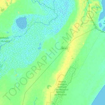 Quinta topographic map, elevation, terrain