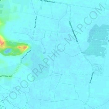 Gilberton topographic map, elevation, terrain
