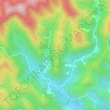 Reserva Particular do Patrimônio Natural Mata da Serra topographic map, elevation, terrain