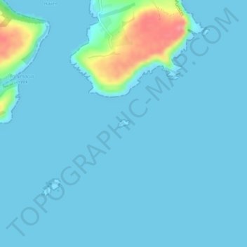 Sovereign Island topographic map, elevation, terrain