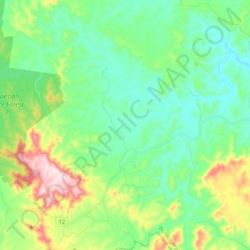 New Moonta topographic map, elevation, terrain