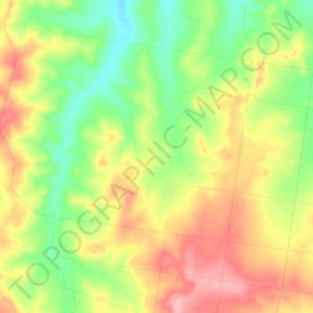 Wattle Grove topographic map, elevation, terrain