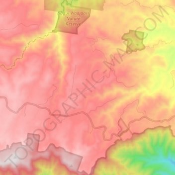 Deer Vale topographic map, elevation, terrain