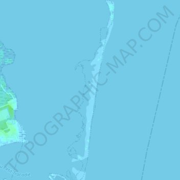 Saumarez Parish topographic map, elevation, terrain