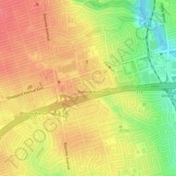 Rean Park topographic map, elevation, terrain