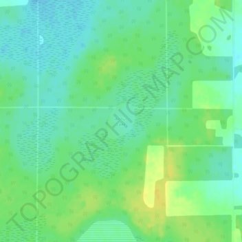 Arthur Lake topographic map, elevation, terrain