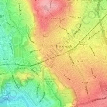 The Egg topographic map, elevation, terrain