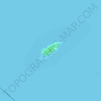 Parola Island topographic map, elevation, terrain