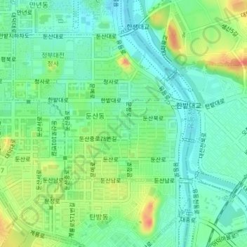 Seattle Park topographic map, elevation, terrain