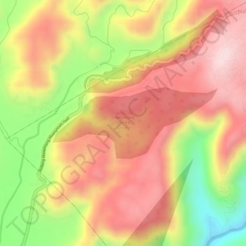 Lawkyntang (Sacred Grove) topographic map, elevation, terrain