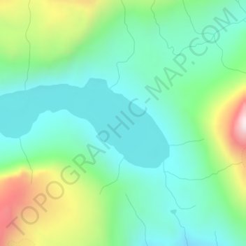 Limestone Lakes topographic map, elevation, terrain