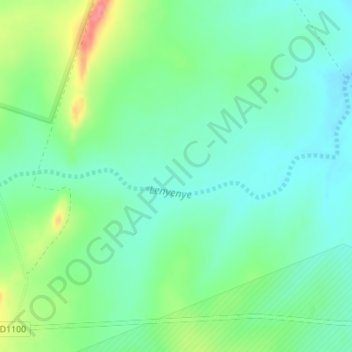 Lenyenye topographic map, elevation, terrain