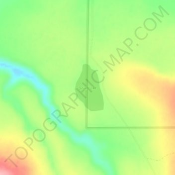 Devil Lake topographic map, elevation, terrain
