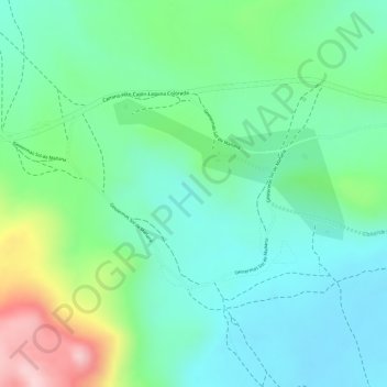 Morning Sun topographic map, elevation, terrain